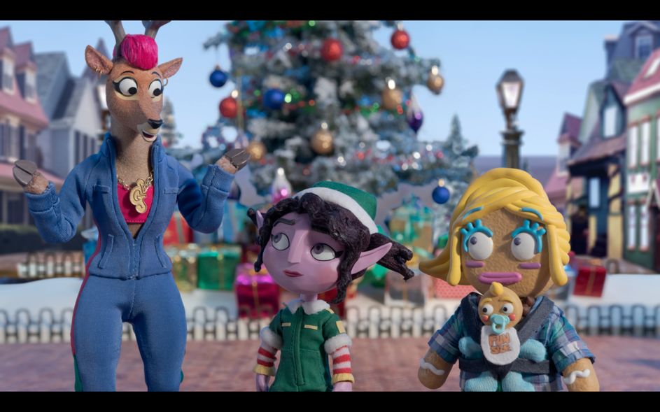 New Images Released For The Seth Rogen And Sarah Silverman Stop-Motion Christmas Series SANTA ...