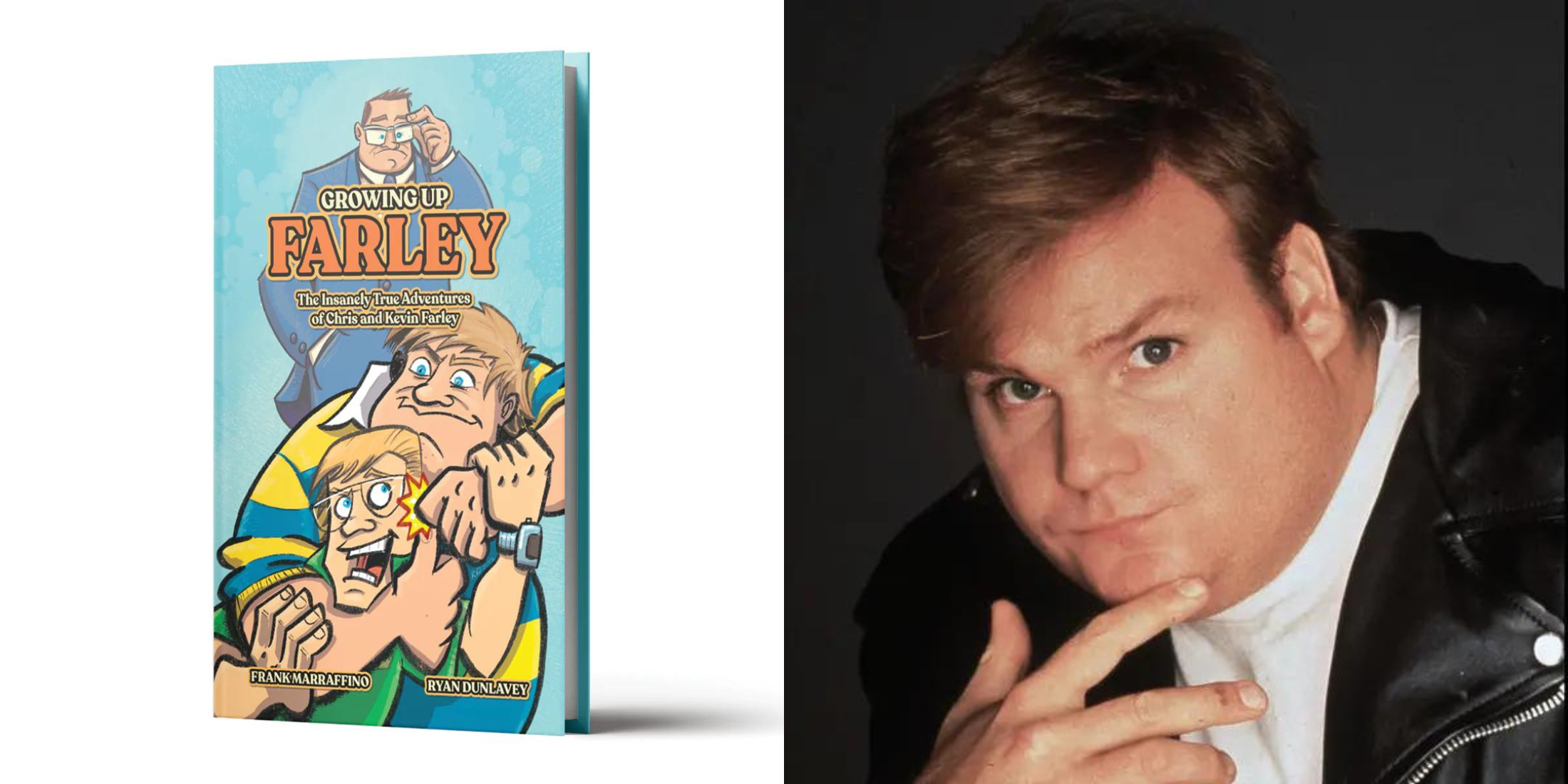 Growing Up Farley: A Chris Farley Story - Graphic Novel Set to ...