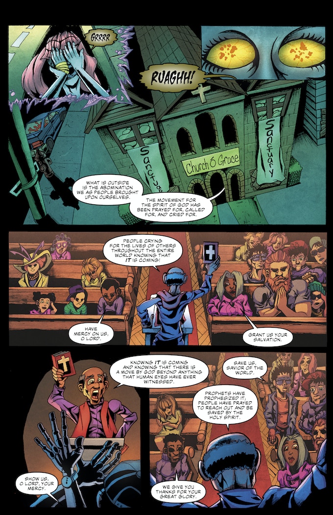 Exodus Z #1 Review: Unleash the Holy Undead! | Geek Network | #1 Geek ...