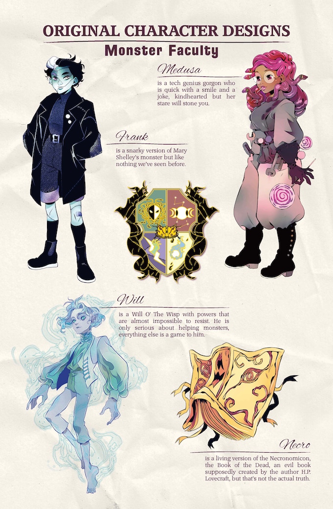 Jessica Maison Takes Us On Tour of Mary Shelley's School for Monsters ...