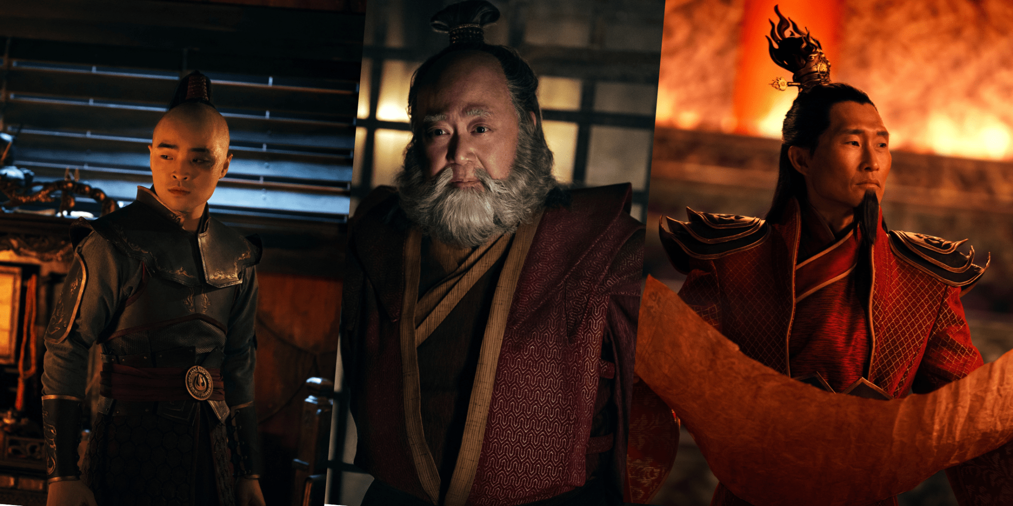 Netflix Reveals First Look at Uncle Iroh and More Characters in Live ...