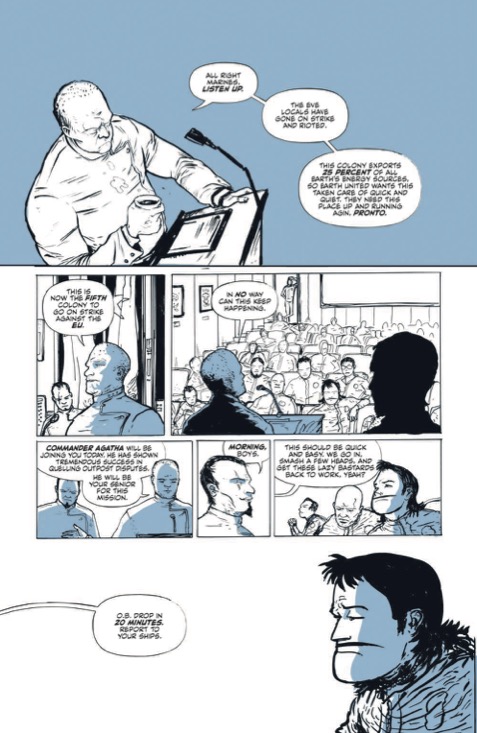 Daniel Warren Johnson's Space-Mullet Webcomic Comes to Print With Image ...