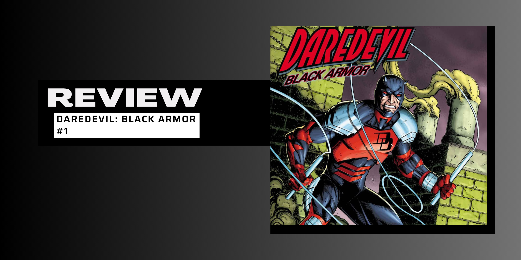 Daredevil: Black Armor #1 Review | Geek Network | #1 Geek entertainment ...