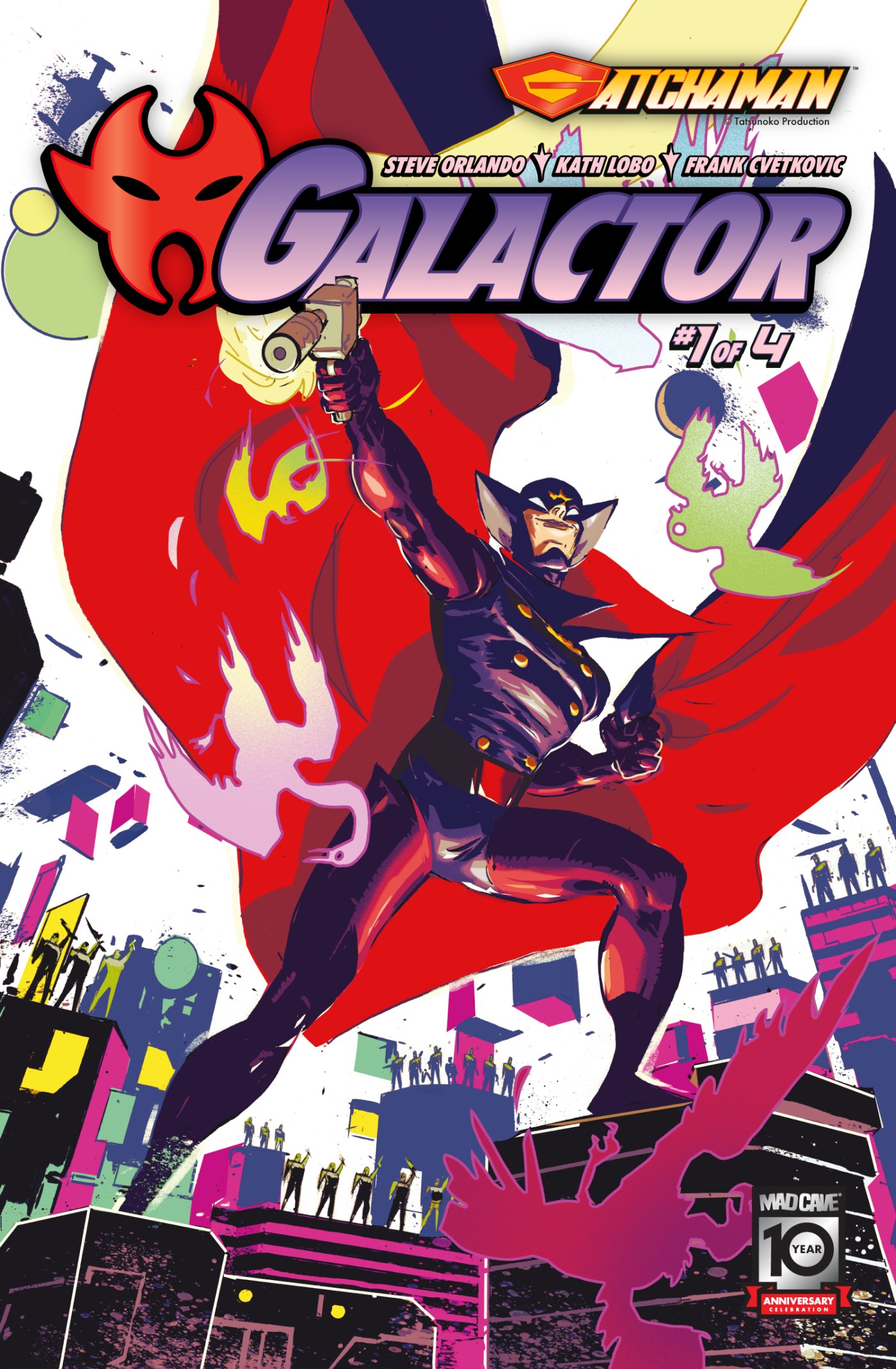 GATCHAMAN: GALACTOR - An Exclusive First Look at Mad Cave Studios' New ...