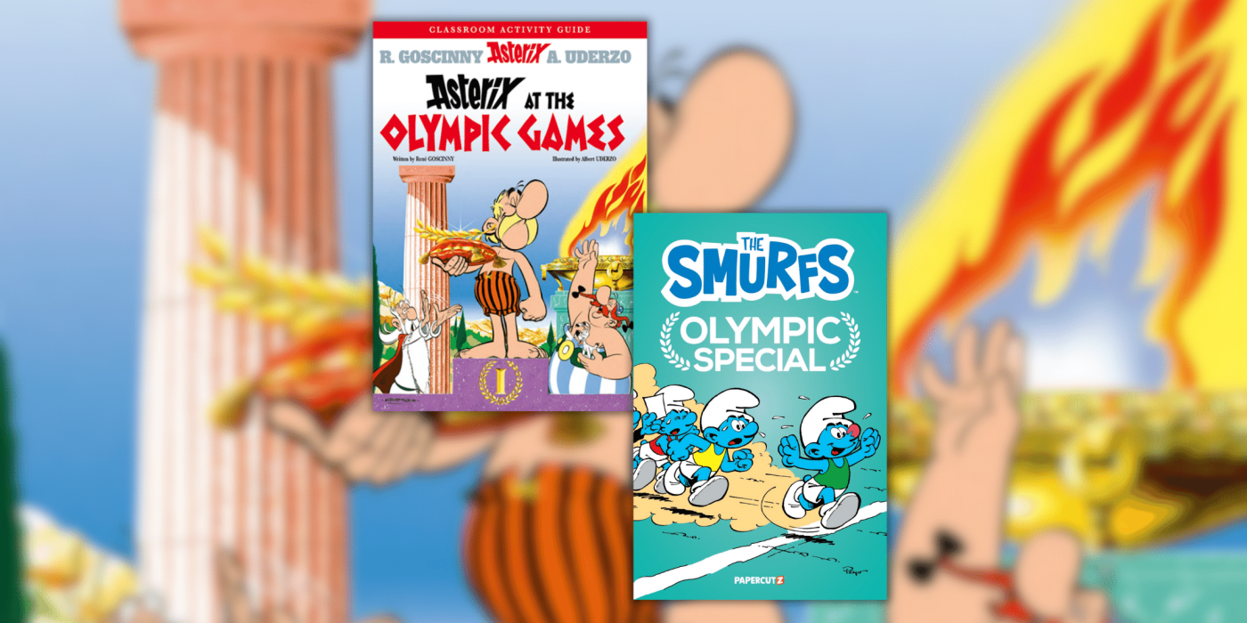 Embrace the Olympic Spirit with Papercutz: Smurfs and Asterix Join the 2024 Games! | Geek Network